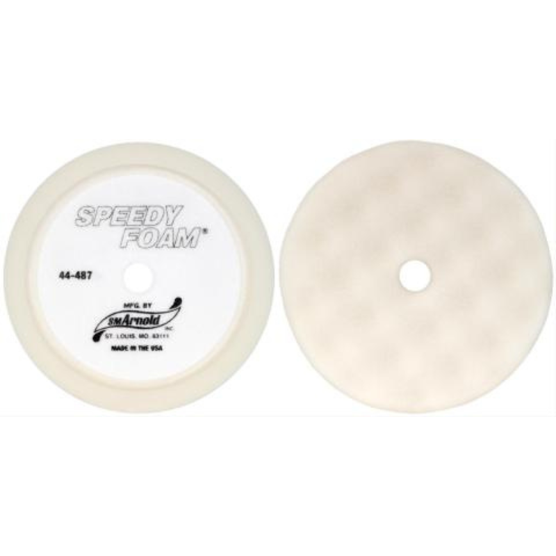 Pad; Waffle, 8", White - Buffing (Super Soft Polishing) | Struthmann ...
