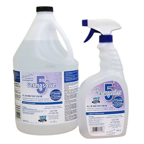 Germosolve 5 RTU Disinfectant Cleaner and Deodorizer, Natural Fragrance ...